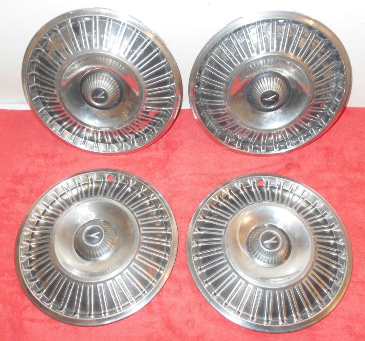 1964 Ford Falcon Hubcaps 14" Wire Wheel Cover 1963 1964 1965 1966 Ford