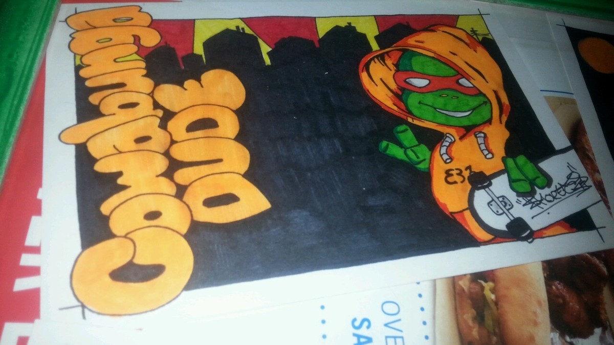 Ninja Turtles Graffiti