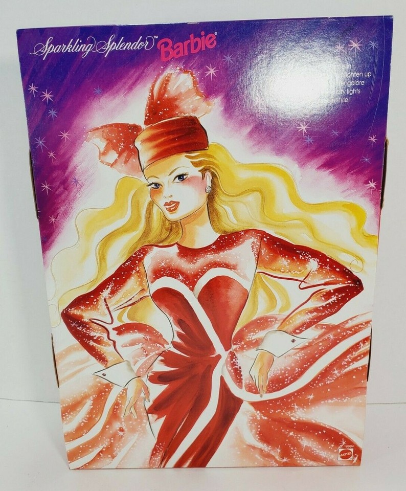 NEW 1993 sparkling Splendor Barbie Doll Mattel #10994 Limited Edition ...