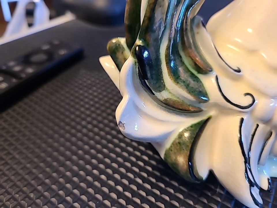 Kay Finch Pair of Chickens-Rooster and hen-gorgeous California pottery ...