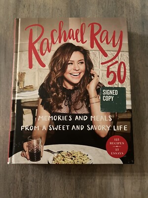 RACHAEL RAY 50 BY RACHAEL RAY SIGNED BOOK | eBay