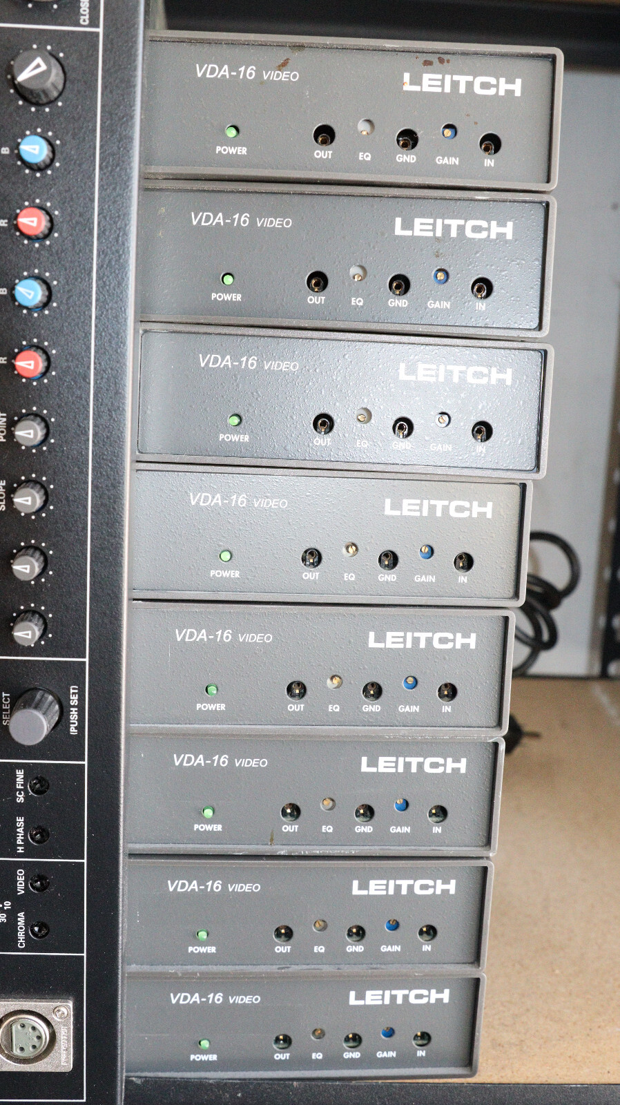 LEITCH+VDA-16+VIDEO+DISTRIBUTION+AMPLIFIER+-+working+-+pulled+from+City ...