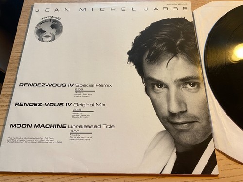 JEAN MICHEL JARRE " RENDEZ-VOUS IV" 1986 12" VINYL MAXI SINGLE 45 RPM ...