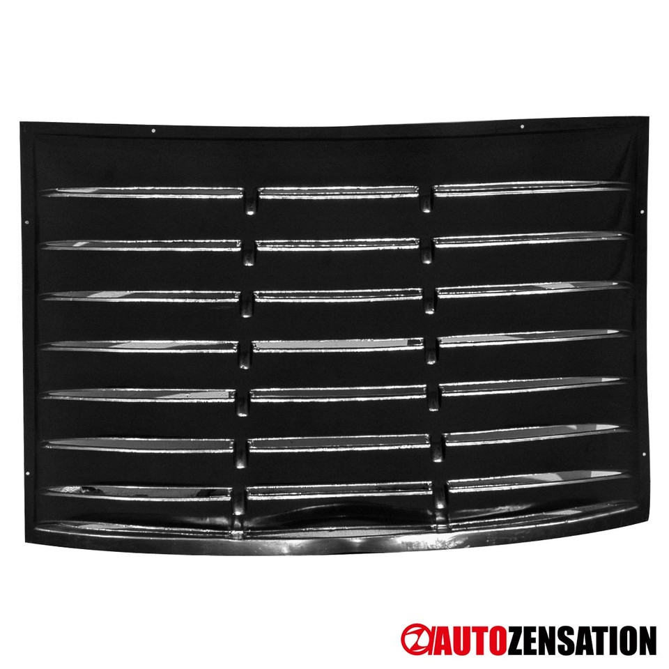 Fit 2005-2014 Ford Mustang GT V6 V8 Black Rear Window Louver Sun Shade ...