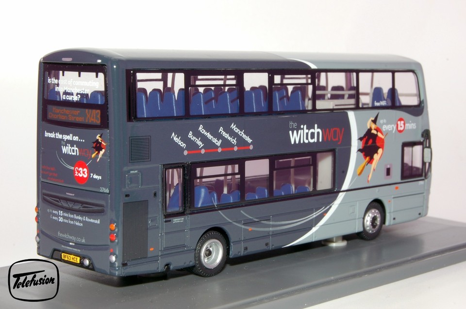 Bus Model: Corgi OOC OM46510B Transdev Burnley The Witch Way Volvo ...