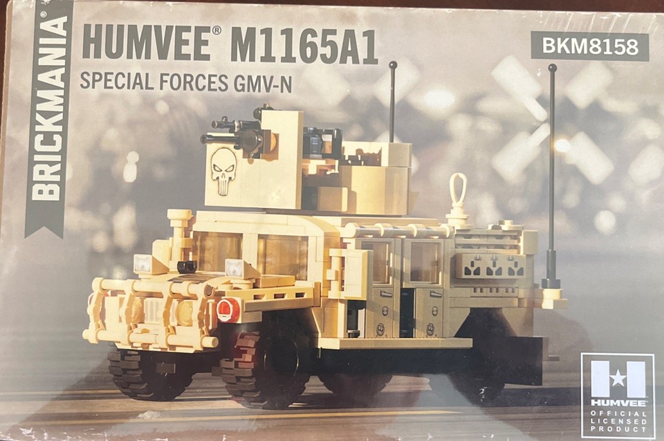 Brickmania M1165A1 Special Forces Humvee GMV-N - BRAND NEW & Fast Ship ...