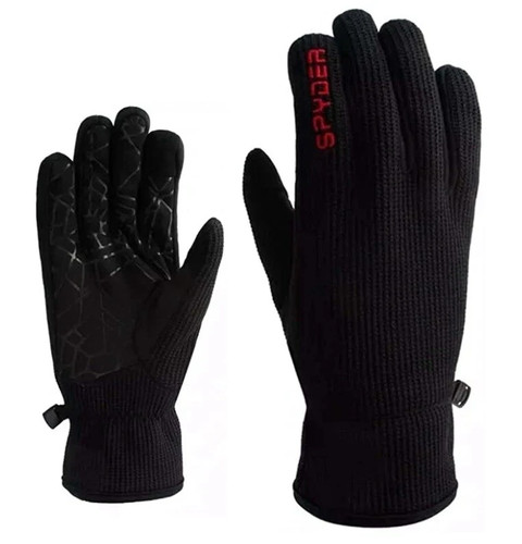 Spyder Core Conduct Touchscreen-Compatible Winter Gloves Black Size Lg ...