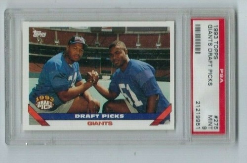 1993 Topps #275 Giants Draft Picks Michael Strahan Rookie RC HOF -Mint ...