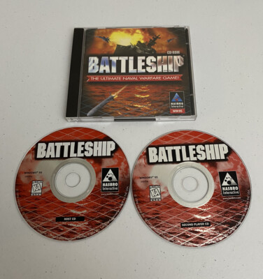 Battleship Ultimate Naval Warfare Game PC Computer Game Win 95 Hasbro ...