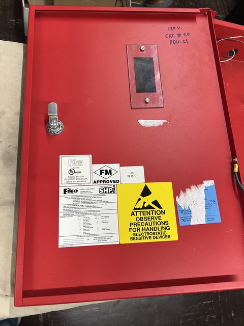 Fike Single Hazard Panel SHP Pro With Keys 10-2452 Fire Suppression for ...