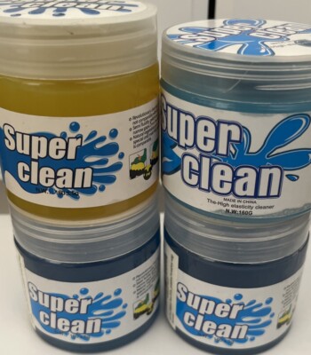 4X Cleaning Gel Universal For Car PC Keyboard Dust Cleaner Slime ...