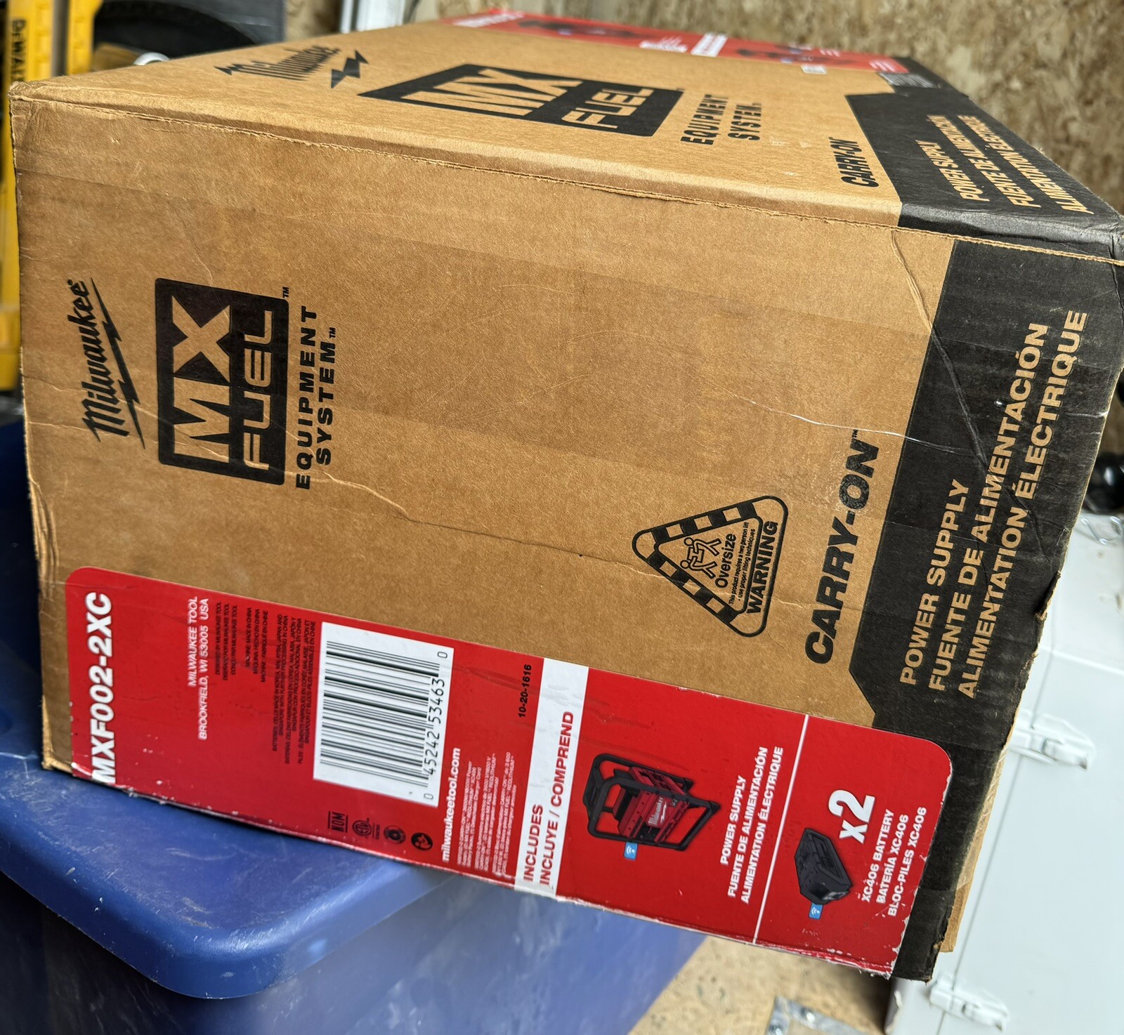 Milwaukee MX FUEL 3600W/1800W Power Supply (MXF002-2XC) for sale online ...