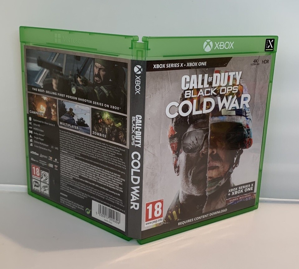 Activision Call of Duty Black Ops Cold War Xbox One Game 47875884977 ...