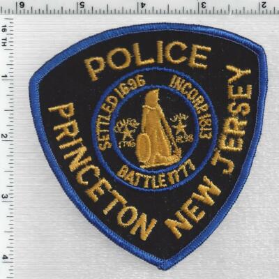 Princeton Police (New Jersey) 1st Issue Shoulder Patch | eBay