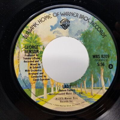 George Benson Lady / This Masquerade R&B Soul 45rpm 7" Vinyl Record | eBay