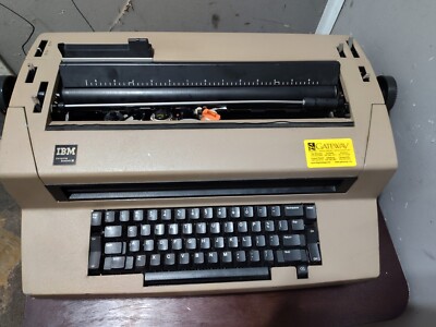 (BROKEN Q KEY Needs Ink Works) Vintage IBM Selectric iii Typewriter | eBay