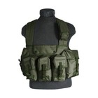 Tactical Magazine Chest Rig Carry Vest 6 Pockets Combat Webbing Carrier ...