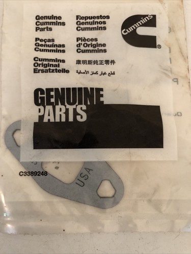 GENUINE CUMMINS TURBO OIL DRAIN GASKET 5264569 NEW OEM | eBay