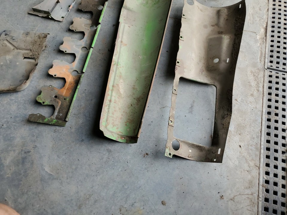 Deutz Cover Shield Diesel Engine turbo tin metal straight 6 cylinder ...