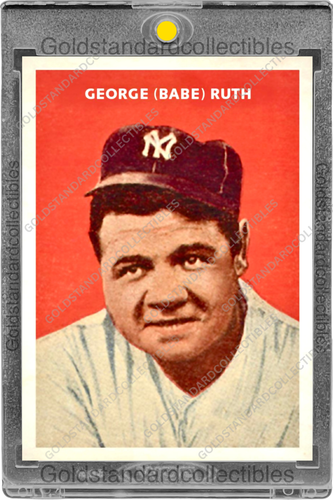 Babe Ruth RARE ROOKIE RC TOPPS REPRINT INVESTMENT CARD SSP YANKEES HOF ...