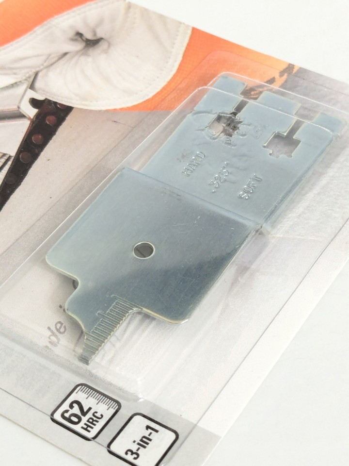 Geniune STIHL 0000 893 4008 Progressive Depth Gauge Tool for .325 Chain ...