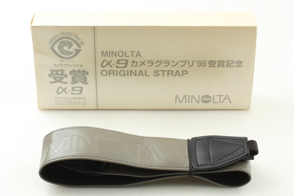 RARE!! [Unused] Minolta α9 a9 Alpha Strap Camera Grand Prix '99 Model ...