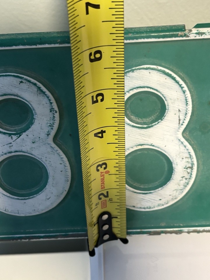 RARE 88th Street St 24” x 6" EMBOSSED Metal Street Sign | eBay