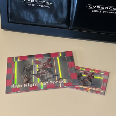 EXTREMELY RARE FIVE NIGHTS AT FREDDYS CYBERCELL MANGLE HOLO CARD JUMBO ...
