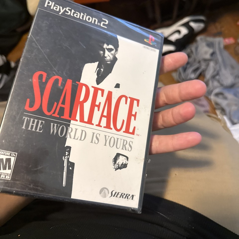 Scarface PS2 Game CIB Sony PlayStation 2 2006 1st Print Black Label ...