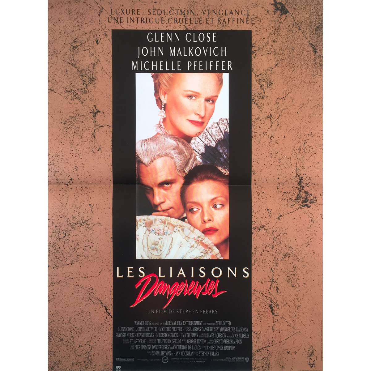 Dangerous Liaisons 1988 Movie Poster