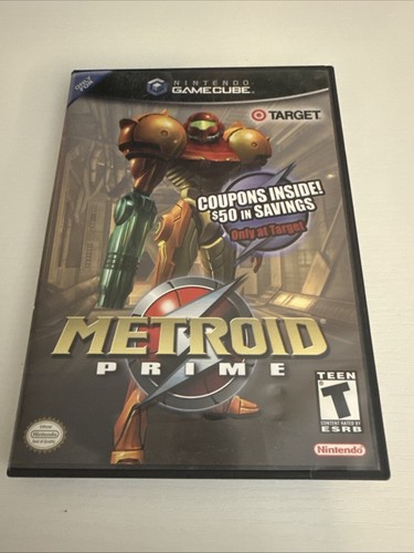 Nintendo GameCube Metroid Prime Target Exclusive Variation Complete in ...