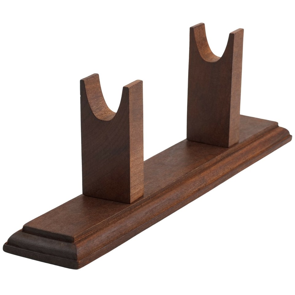 Display Desktop Stand Brown Wood for Flintlock Pistols | eBay