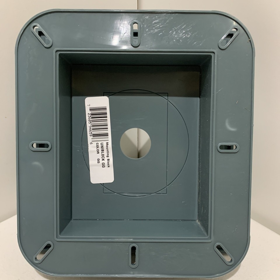 Ivy Green Vinyl J-BLOCK Siding UNIBLOCK MOUNTING BLOCK 8"x7"x .75” to 1 ...