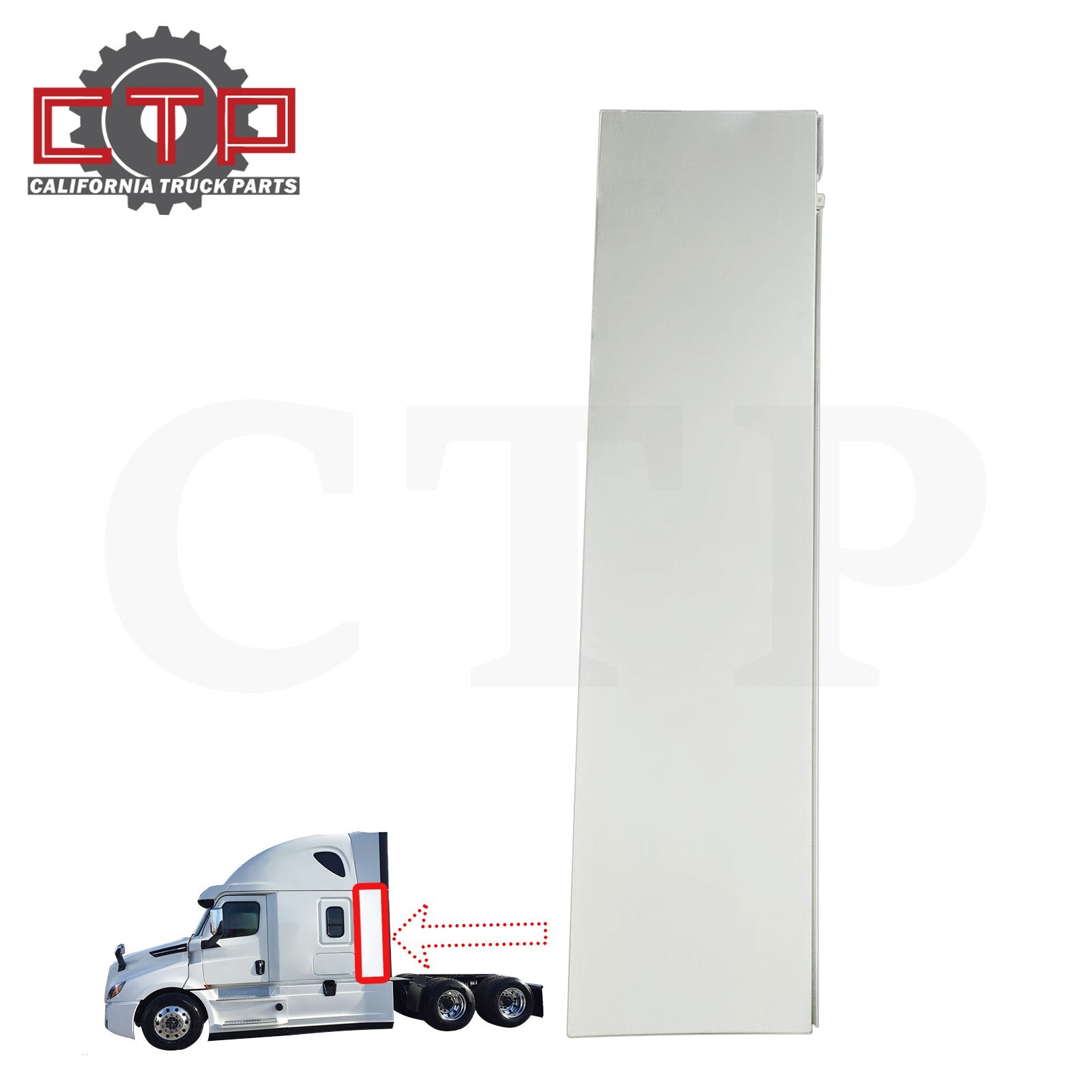 Cab Air Deflector Lower Fairing for Freightliner Cascadia 2018+ Driver ...