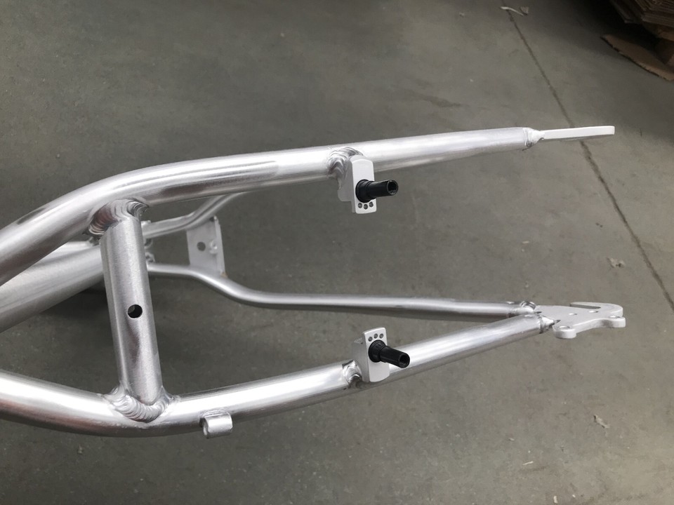 2.4L SILVER ALUMINUM GAS TANK FRAME FOR 2&4-STROKE 48CC/66CC/80CC ...