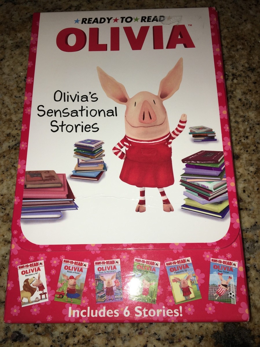 Olivia Book Read Aloud OLIVIA Goes To The Library (Olivia TV Tie In