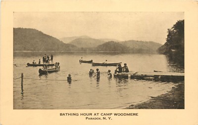 "Bathing Hour At Camp Woodmere", A View Of The Waterfront, Paradox, New ...