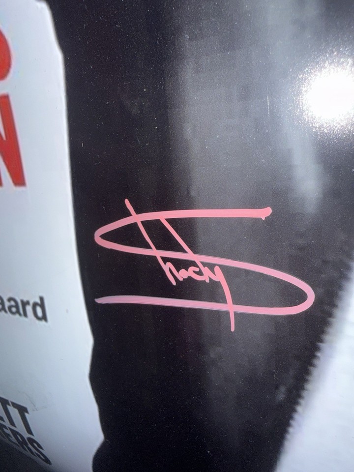 EMINEM RAP XL 30x20 SIGNED PHOTO AUTOGRAPH SIGNATURE SLIM SHADY PSA/DNA ...