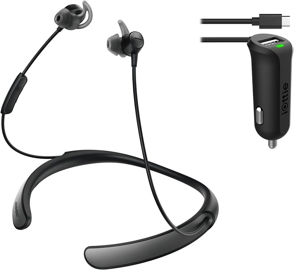 Bose QC30 QuietControl 30 Wireless Noise Cancelling Headphones - Black ...