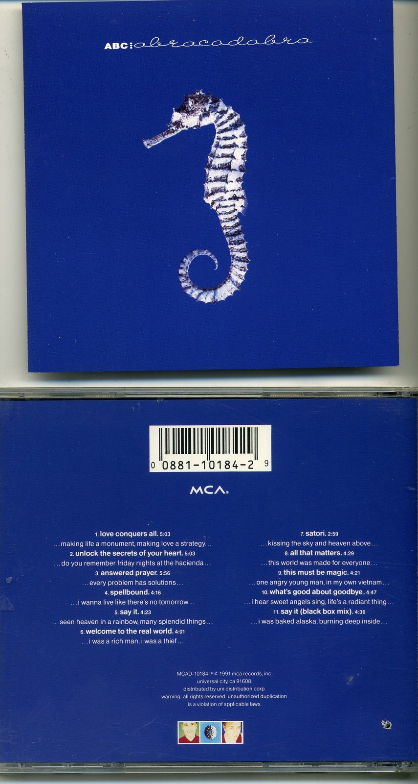 ABC - Abracadabra - 1991 MCA US - Phil MANZANERA | eBay UK