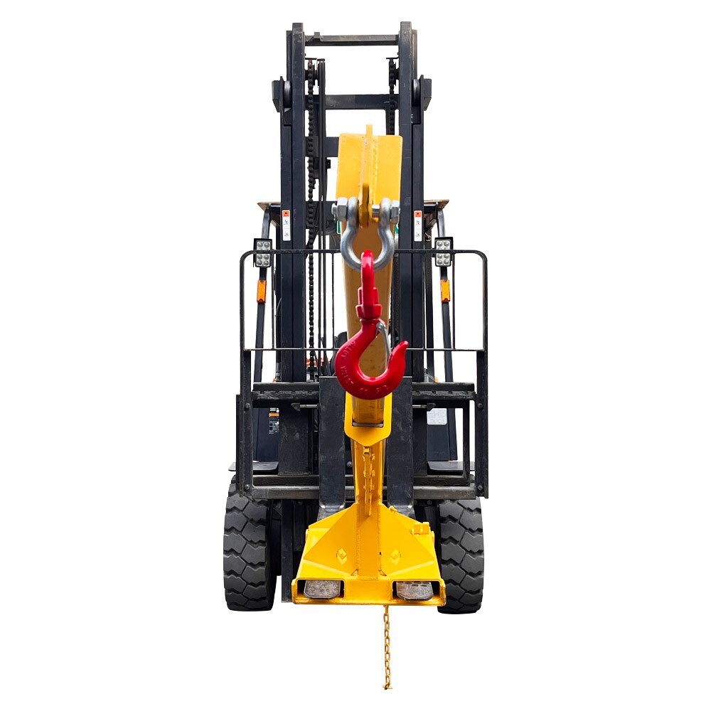 Forklift Jib Boom Crane Industrial Forklift Telescoping Jib Boom 4400Lb ...