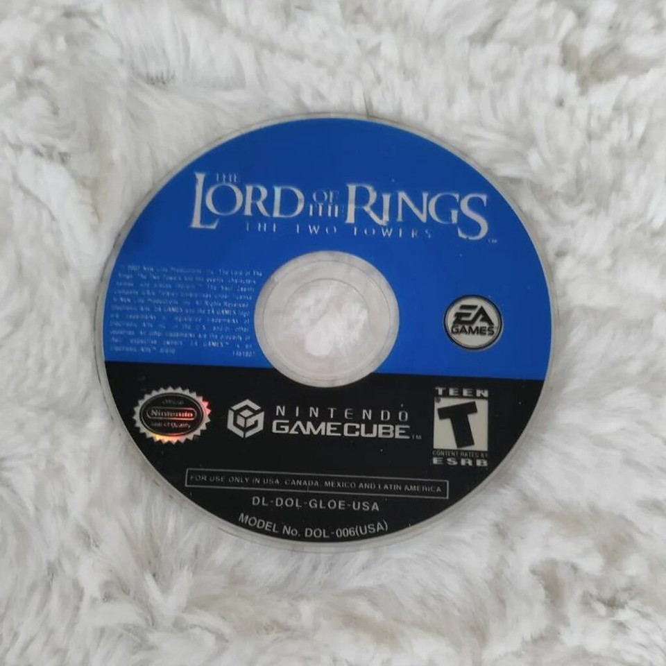 Lord of the Rings Two Towers Original Nintendo Gamecube Complete in Box ...