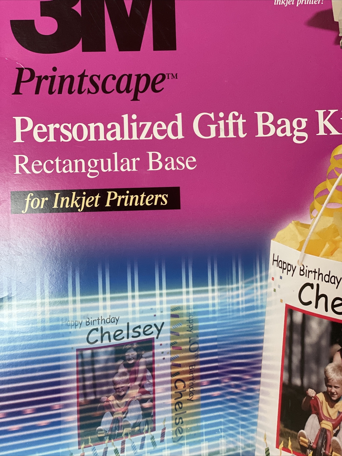 3M Printscape Personalized Square Gift Bag Inkjet Printer Kit for sale online | eBay