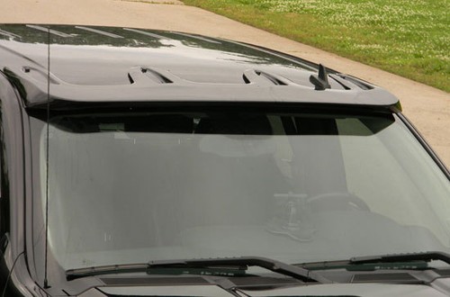 Fits Chevy Silverado 1500 07-13 W/O Light Flush Mount Cab Roof Spoiler ...