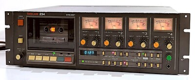 🔥【PRO REFURB】TASCAM 234 Hi-Speed Syncaset 4-Track Cassette Deck!DBXII💥 ...