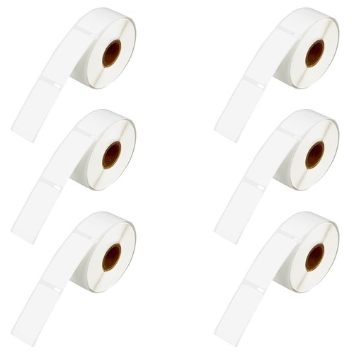 6 Rolls Rat Tail Jewelry Price Tag Labels 30373 Fits Dymo LabelWriter ...