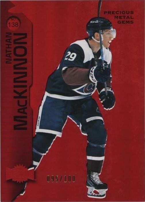2023-24 Skybox Metal Universe - Stars Nathan MacKinnon #138 Precious ...