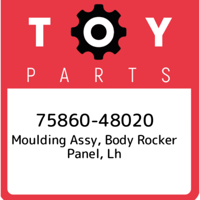 75860-48020 Toyota Moulding assy, body rocker panel, lh 7586048020, New ...