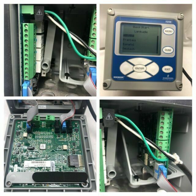 Emerson Rosemount (1056) Dual Input Analyzer for sale online | eBay