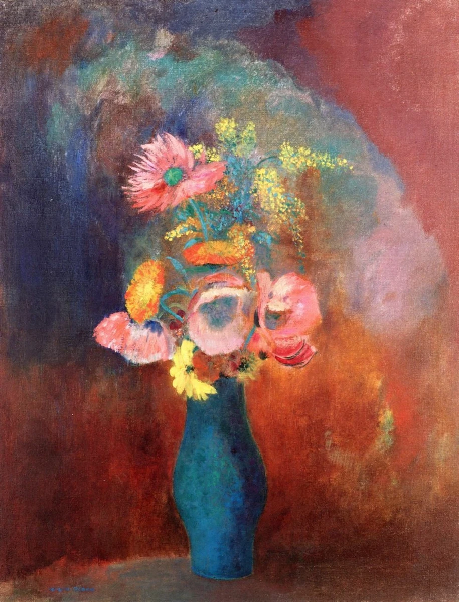 Odilon Redon Vase Of Flowers